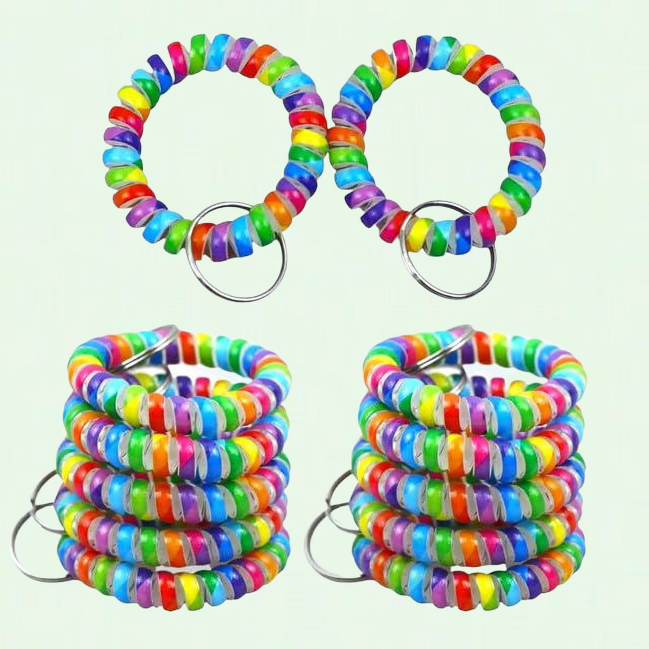 Flexible Spiral Wristband for Gym Pool Sauna - Set of 100 - Walmart.com