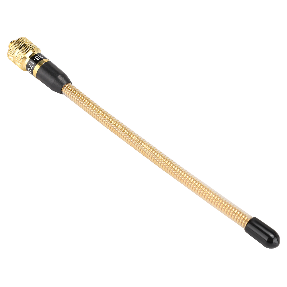 Flexible Spring Antenna SMA Golden Female Flexible Spring Antenna VHF For //Puxing/TYT Talkie ...