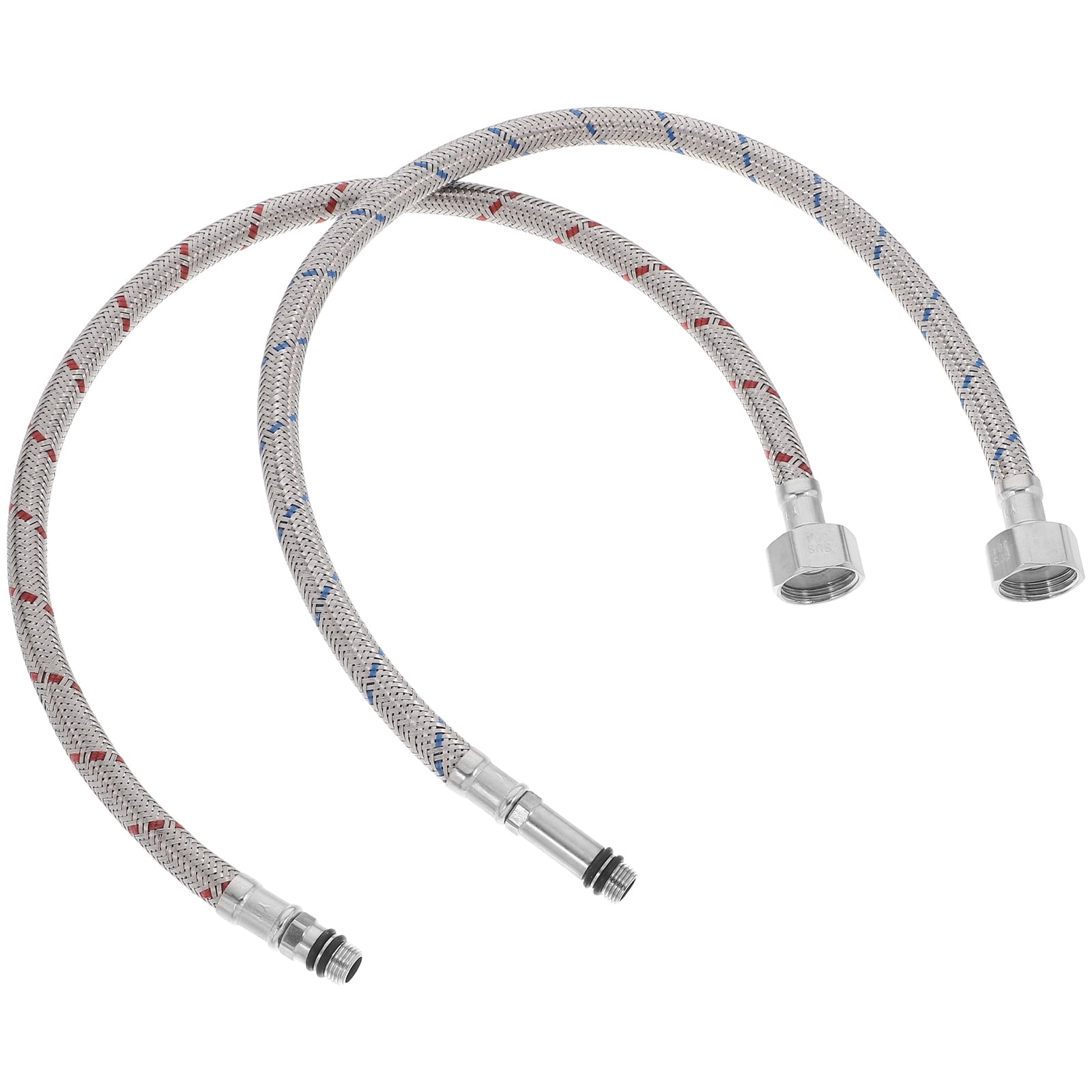 Flexible Stainless Steel Faucet Connector with Durable Braided Hose for ...