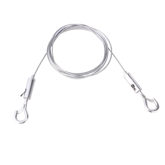Flexible Stainless Steel Hanging Wire Rope with Automatic Lock Heavy ...