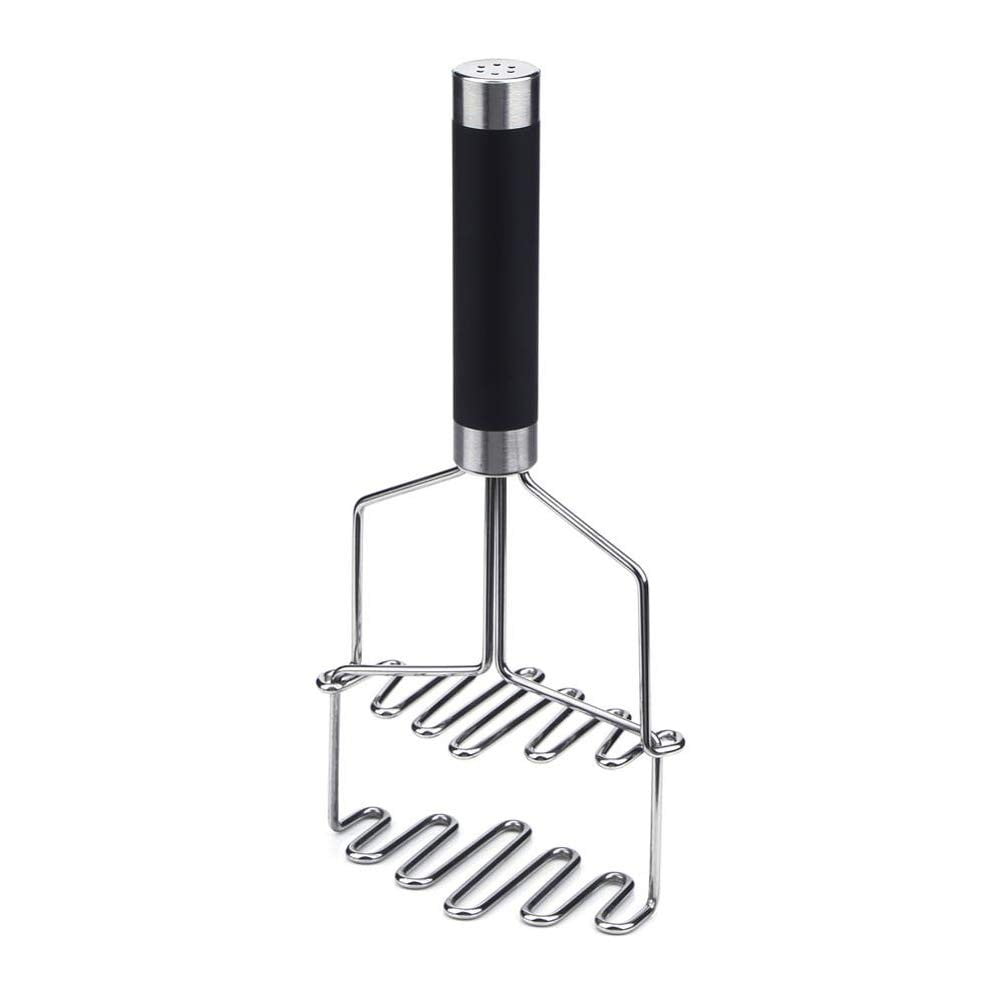 Flexible Stainless Steel Potato Masher Spring-Action Kitchen Tool for ...
