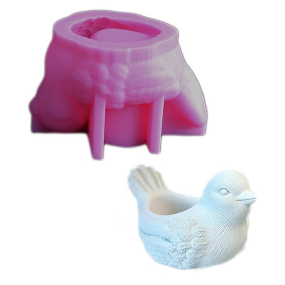 Flexible Sturdy Silicone Mould for Creating Bird Succulents Adds A ...