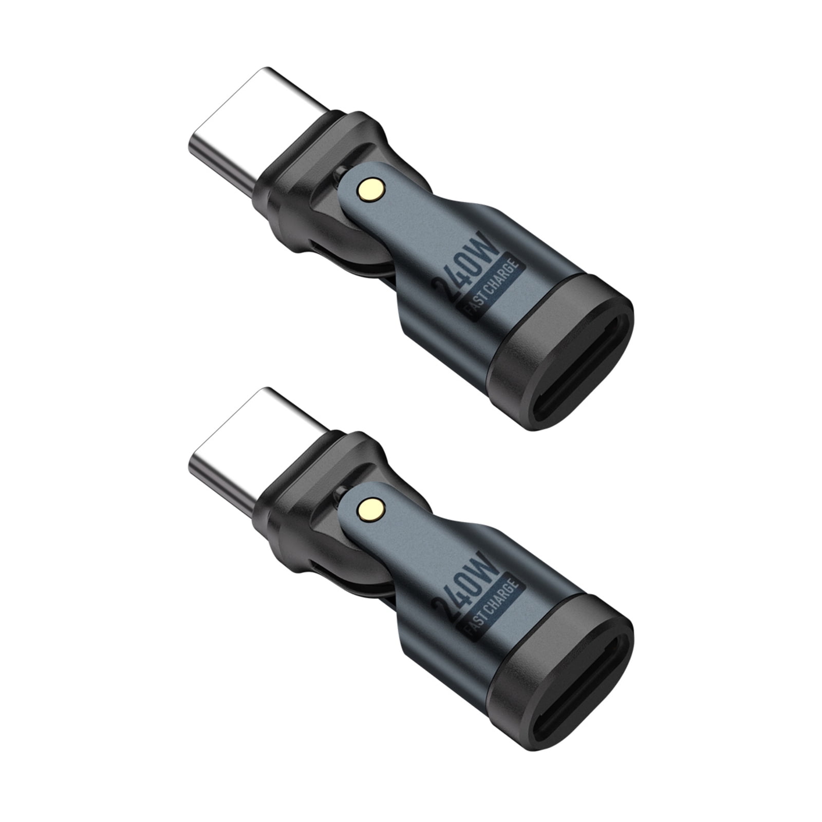 Flexible Swivels PD240W USB C Adapter Connectors Quick Charging 5A ...