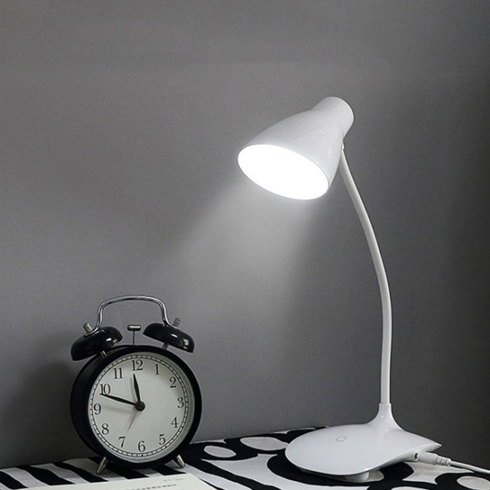 Flexible Table Lamp, LED Table Lamp Rechargeable Touch Control Battery ...