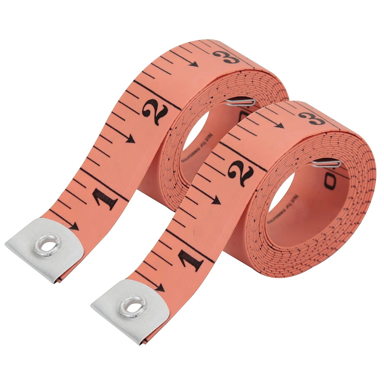 Flexible Tape Measure Pack of 2, Accurate Dual Scale Standard & Metric ...