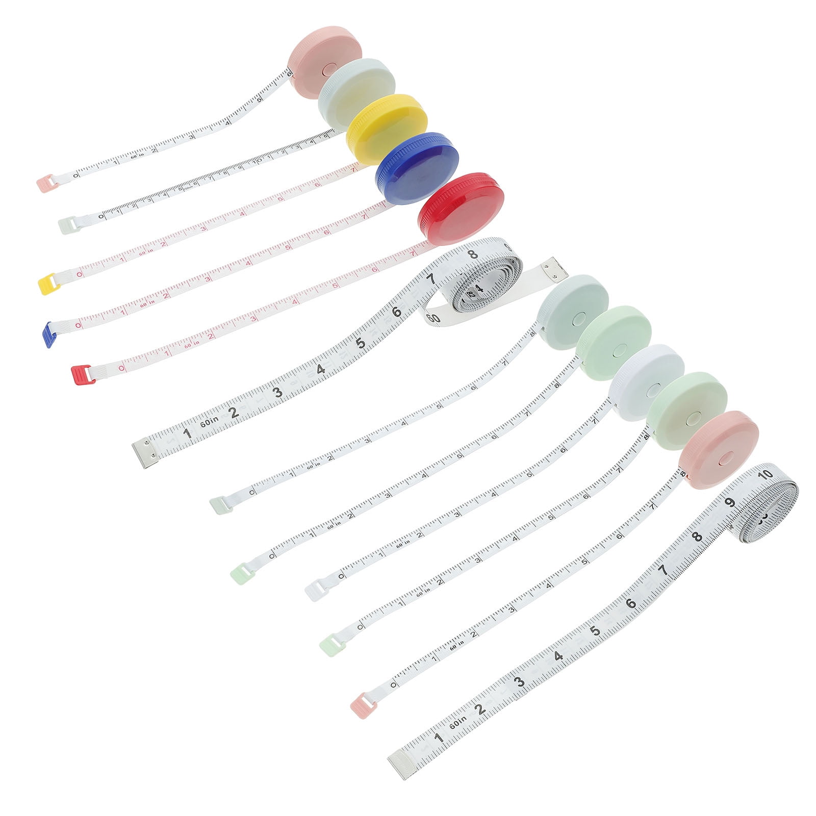 Flexible Tape Measure Sewing Retractable Small Automatic Telescopic ...