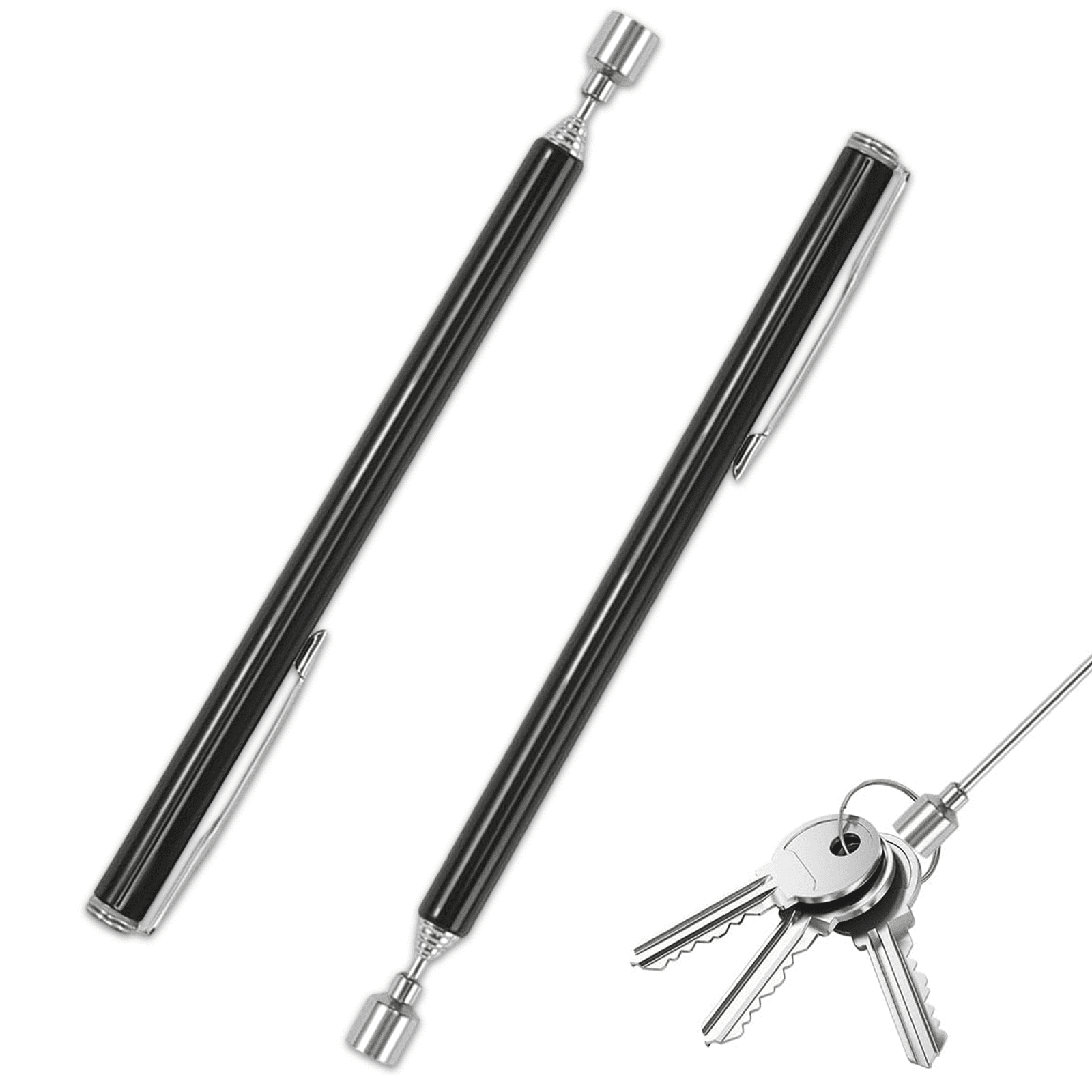 Flexible Telescoping Magnetic Pick-Up Tools, Adjustable Magnet with ...