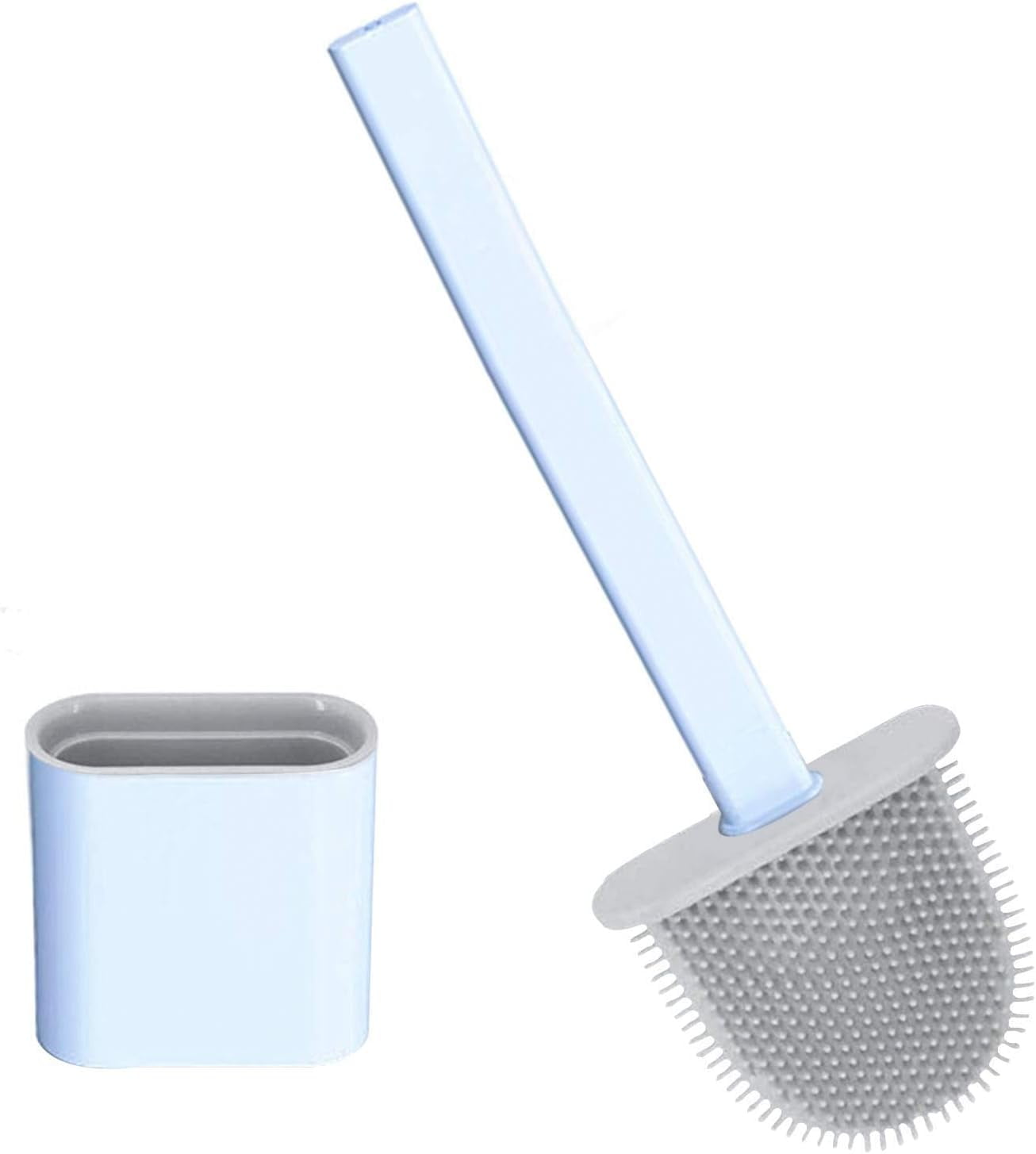 Flexible Toilet Bowl Brush, Space-saving Design For Tidy Bathrooms, Tpe ...