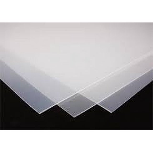 Flexible Translucent HDPE Plastic Sheet 24" x 24" x 1/16" (0.06 ...