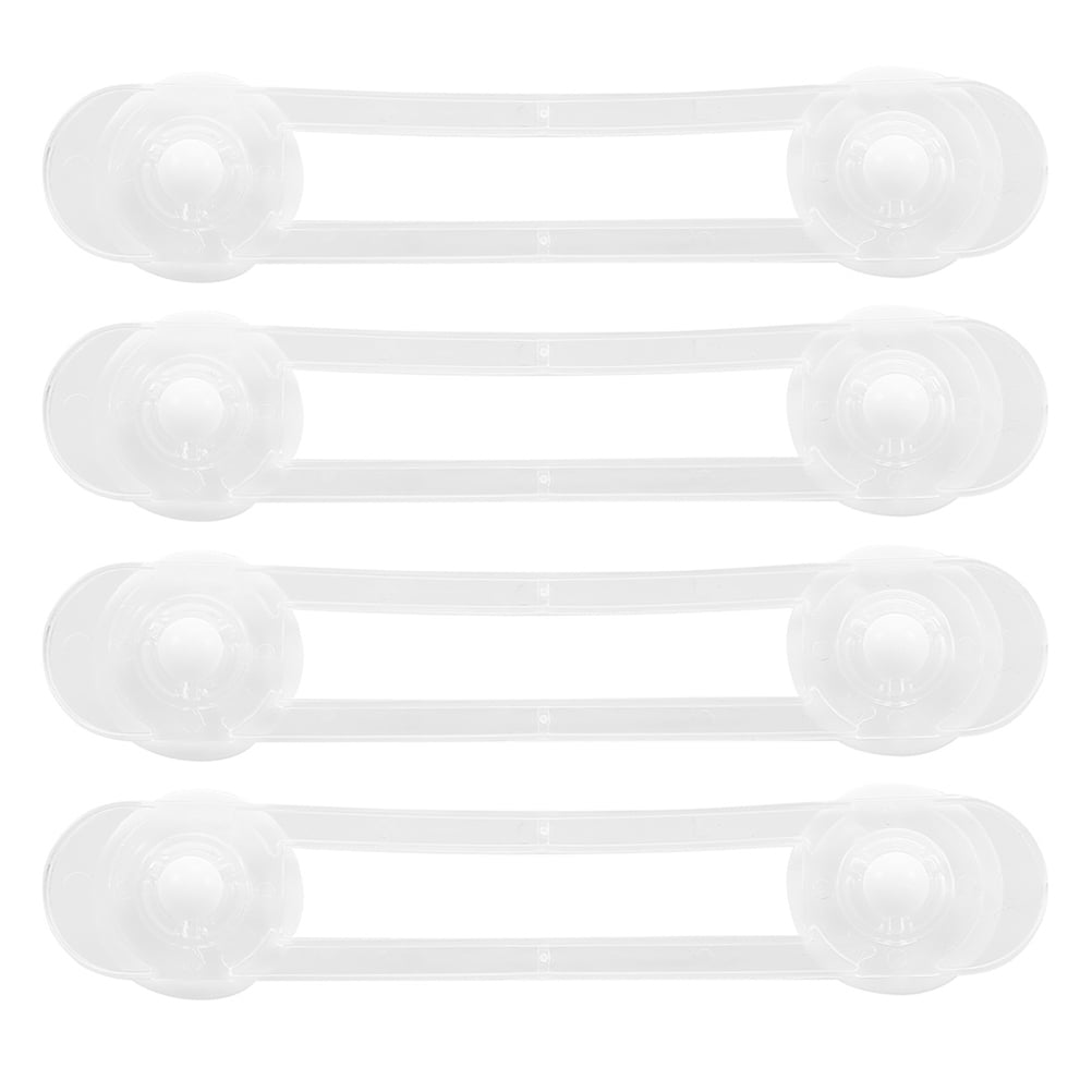 Flexible Transparent Anti Pinch Safety Locks for Baby Proofing Drawers ...