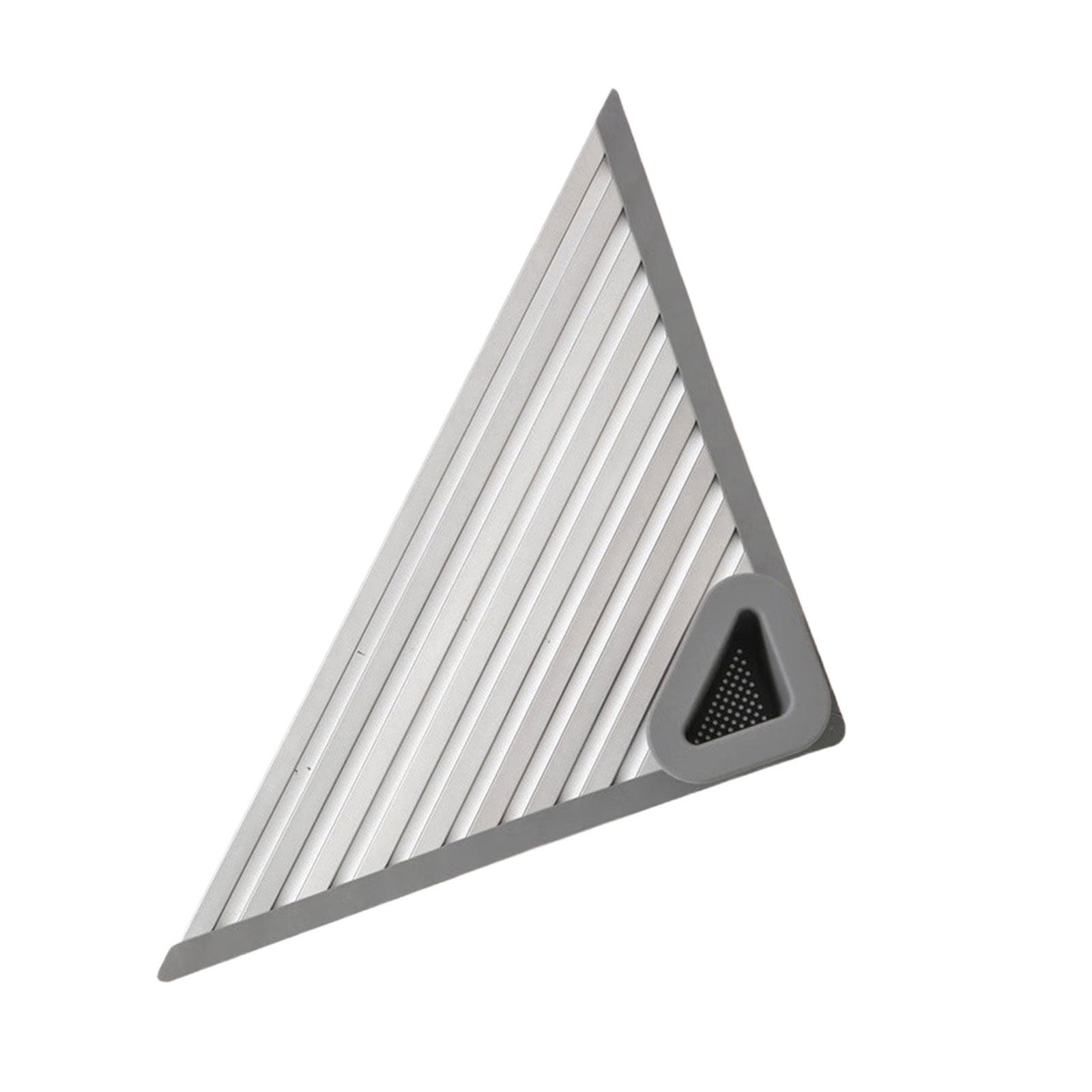Flexible Triangle Silicone Drainer Foldable Designs Portable Storage ...