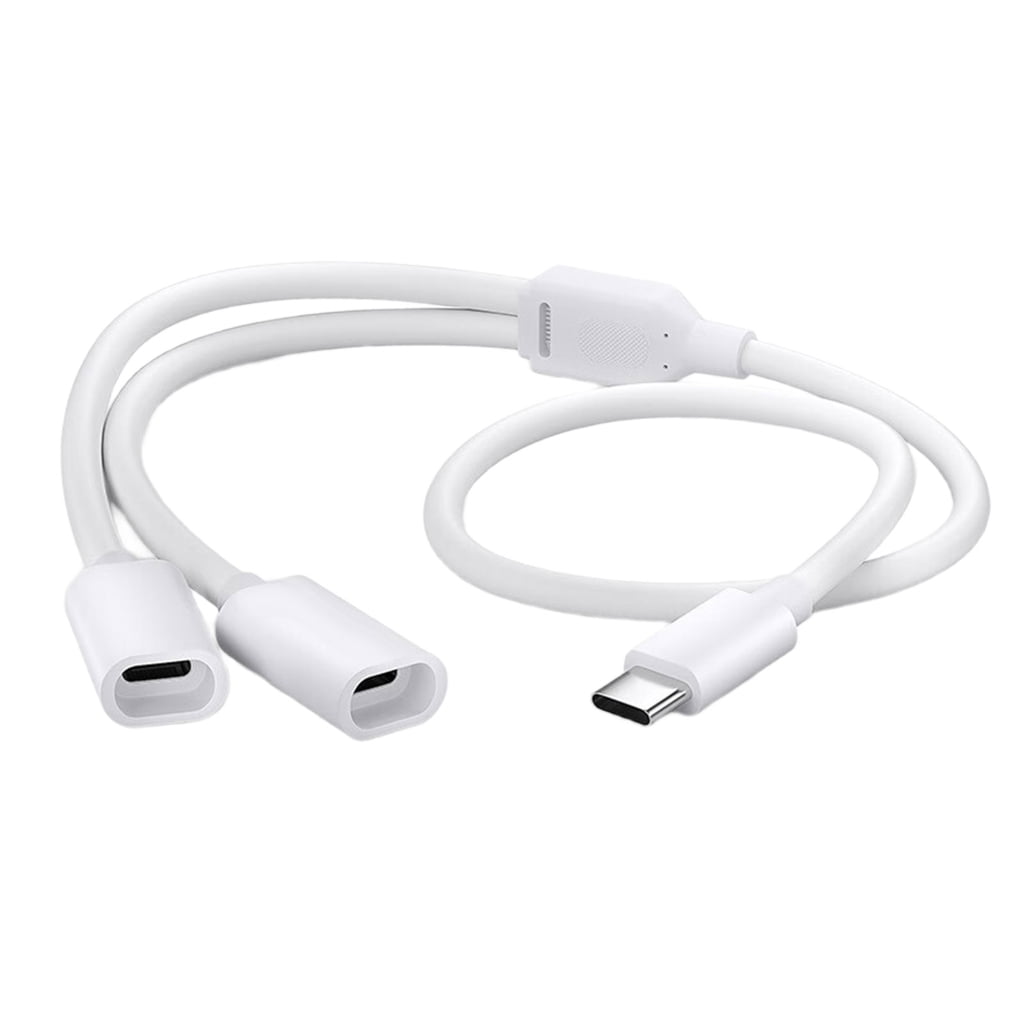 Flexible Type C Splitter Cable For Double Panel Solar Cameras Secure ...