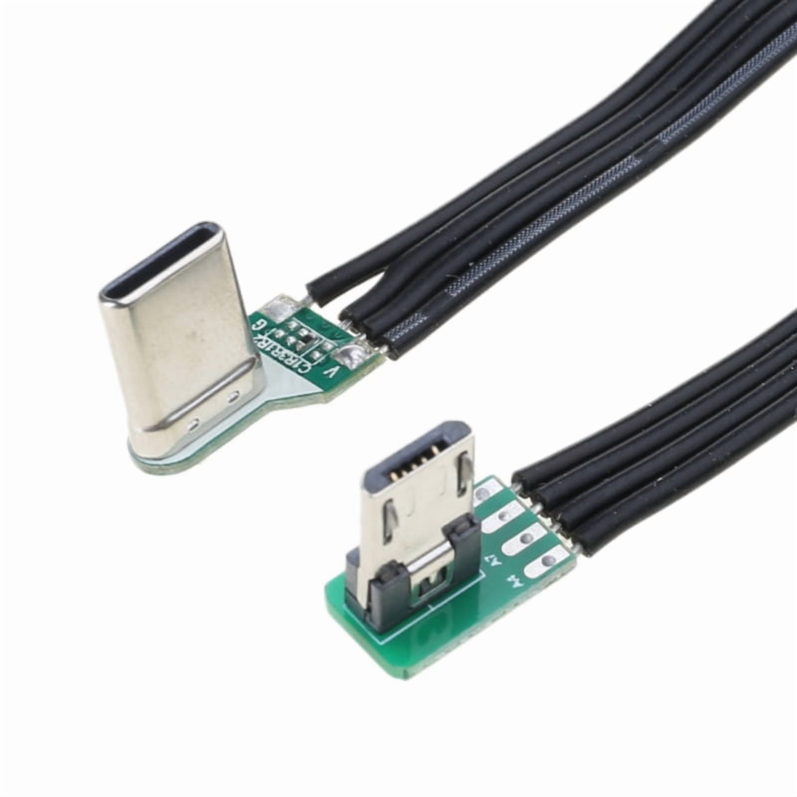 Flexible Type C to USB 5Pin Cord with Right/Left Angle Design for ...