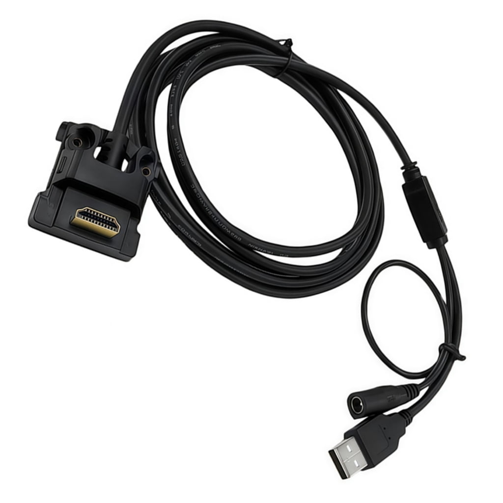 Flexible USB 2.0 Data Cable A Male to HDTV Right Angled 2Meter for ...