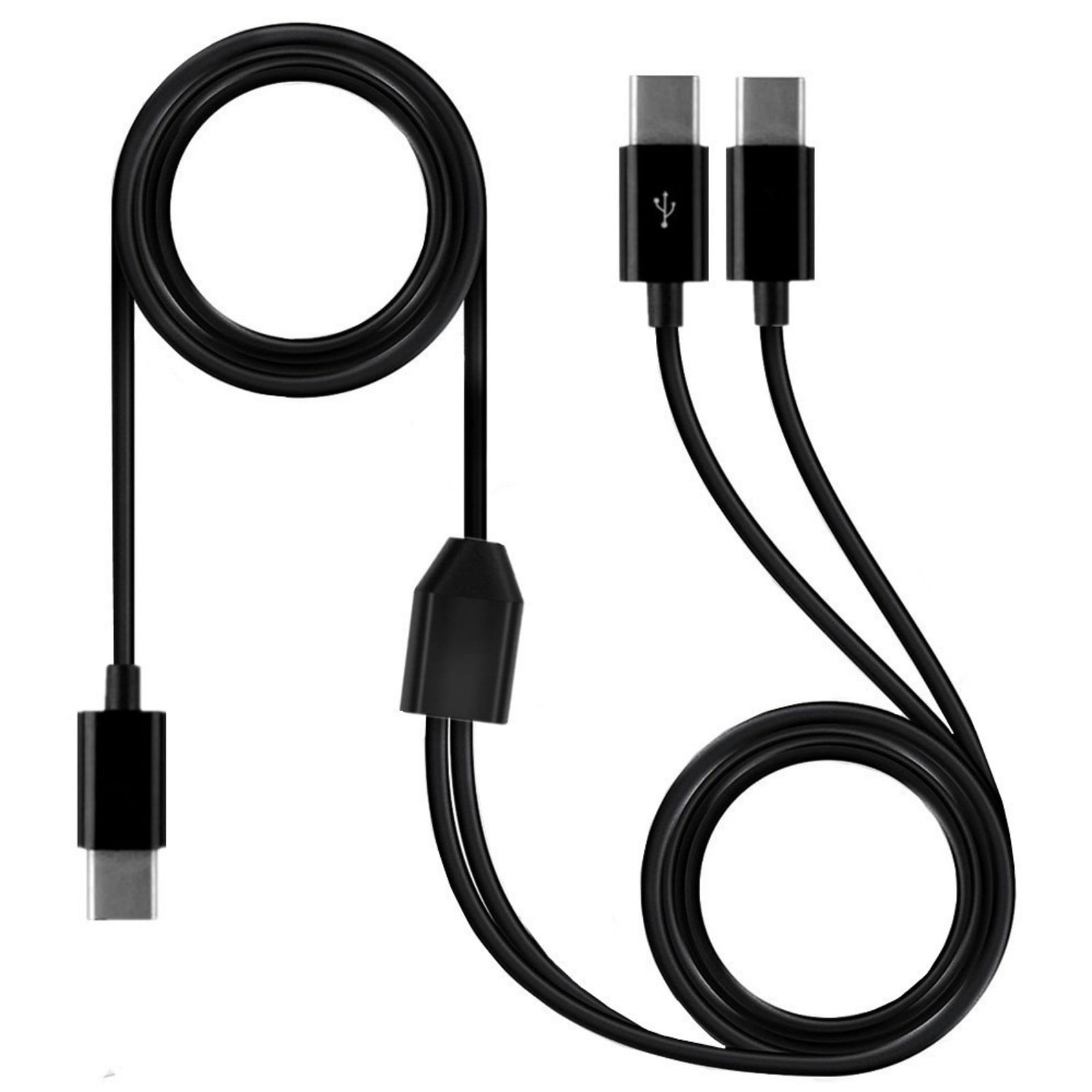 Flexible USB C Splitter Cable for Simultaneous Charging Needs Data ...