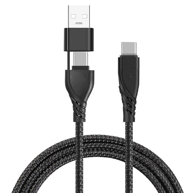 Flexible USB C to USB Cable PD65W Fast Convenient Charging and Data ...