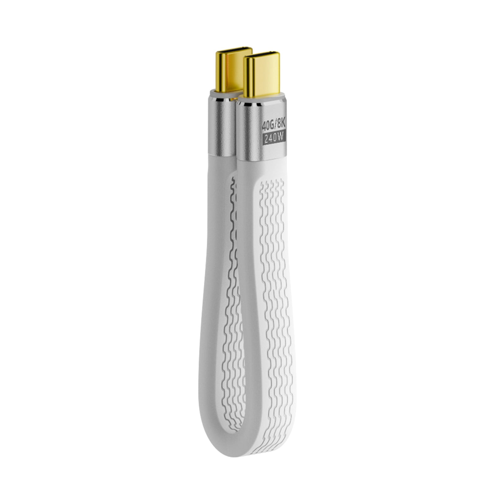 Flexible USB Cable PD240W Charging 40Gbps Fast Speed 8K Resolution ...