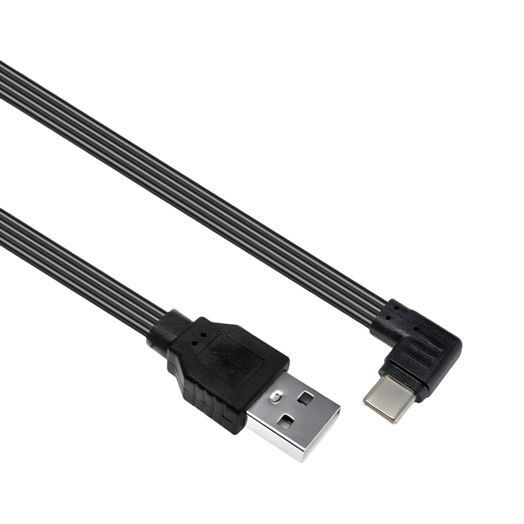 Flexible USB to Type C Data Cord Fast Charging Cable Smartphones Power ...