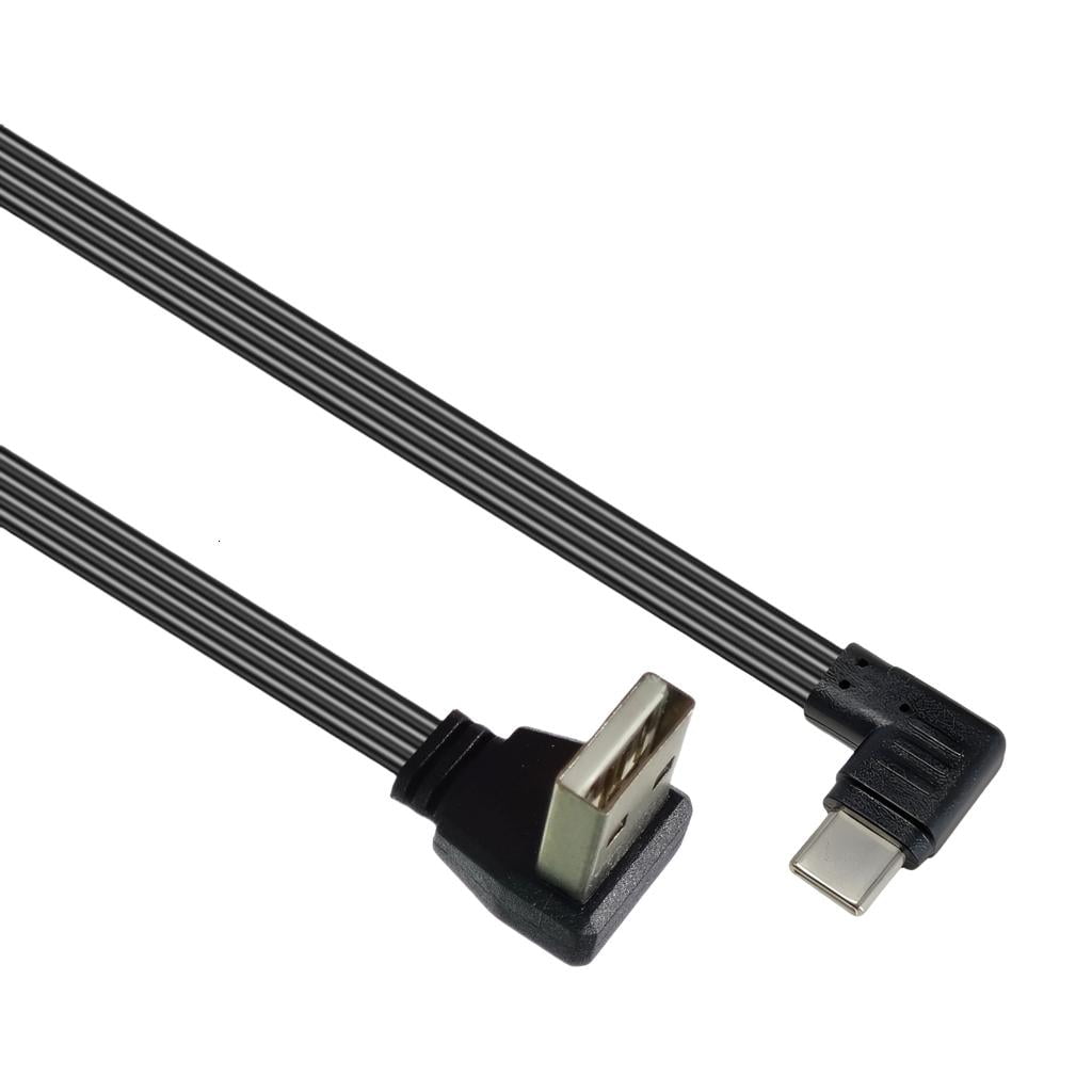 Flexible USB to Type C Data Cord Fast Charging Cable Smartphones Power ...