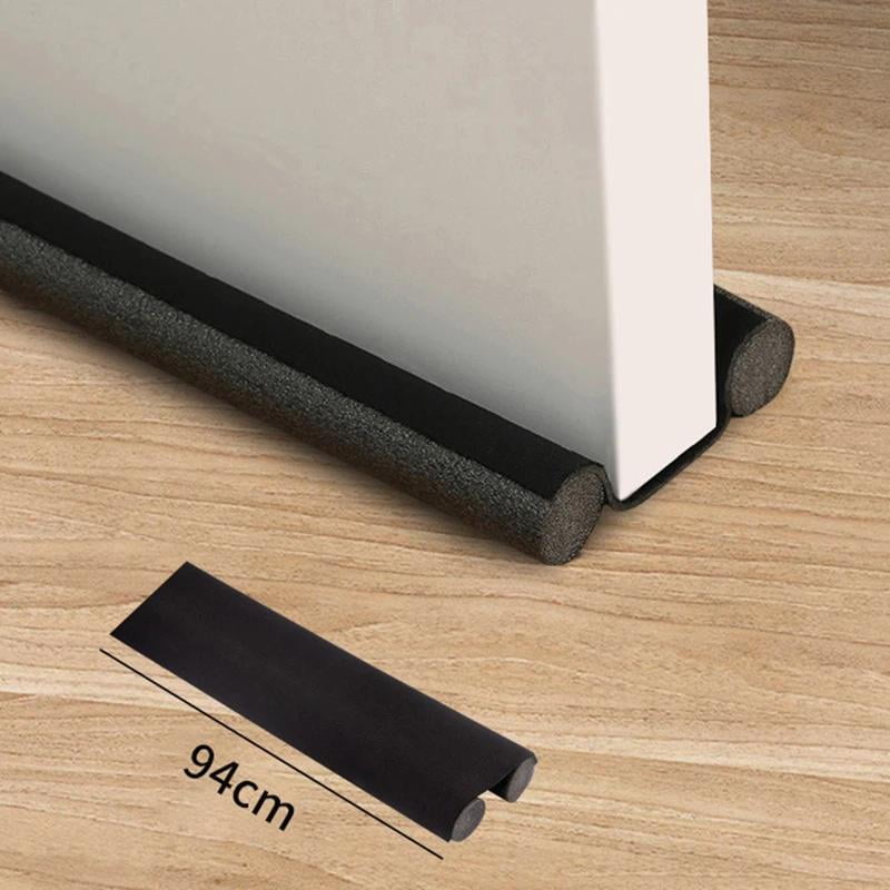 Flexible Under Door Draft Stopper Seal Strip Thicker EVA Foam Gray ...