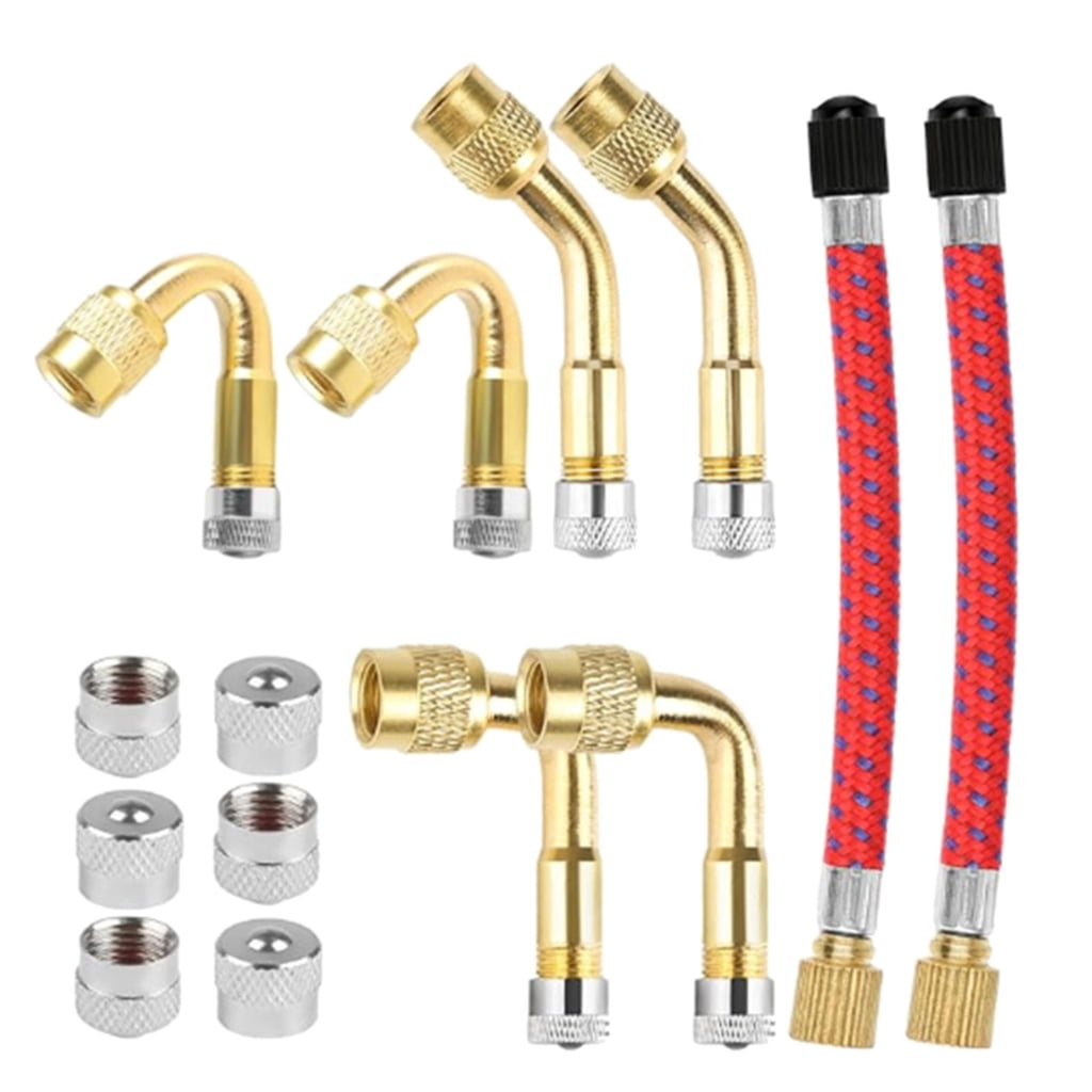 Flexible Valves Stem Extenders Coppers Bend Tire Valves Adaptors Easy ...