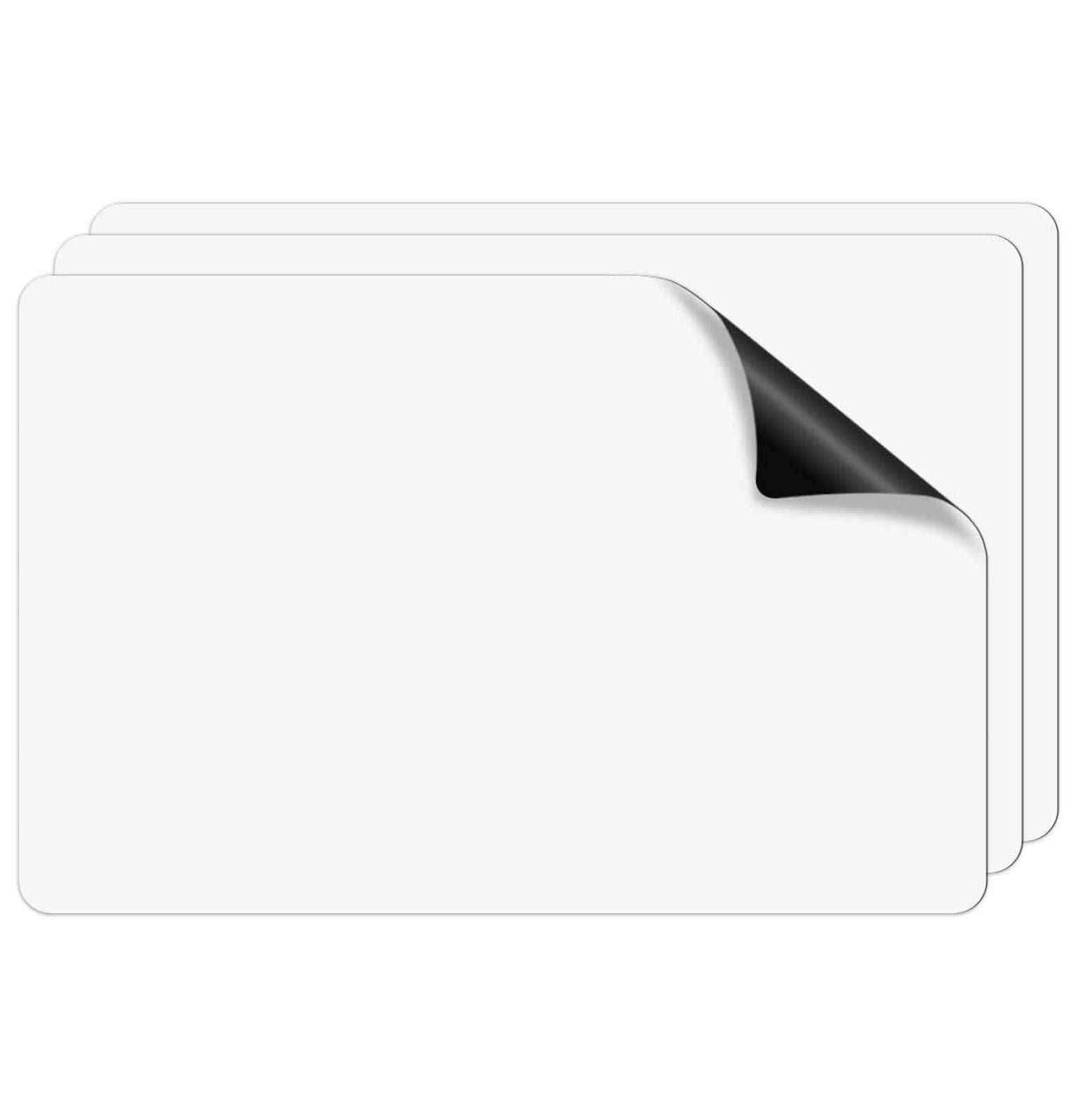 Flexible Vinyl Blank Magnetic Sign Sheets with Round Corners ...