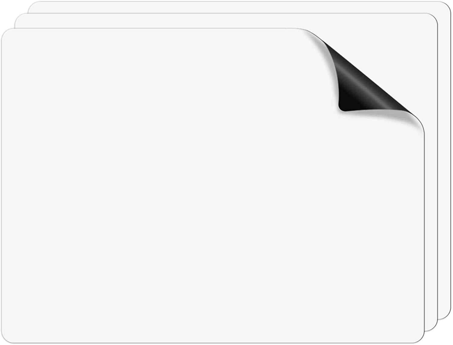 Flexible Vinyl Blank Magnetic Sign Sheets with Round Corners ...