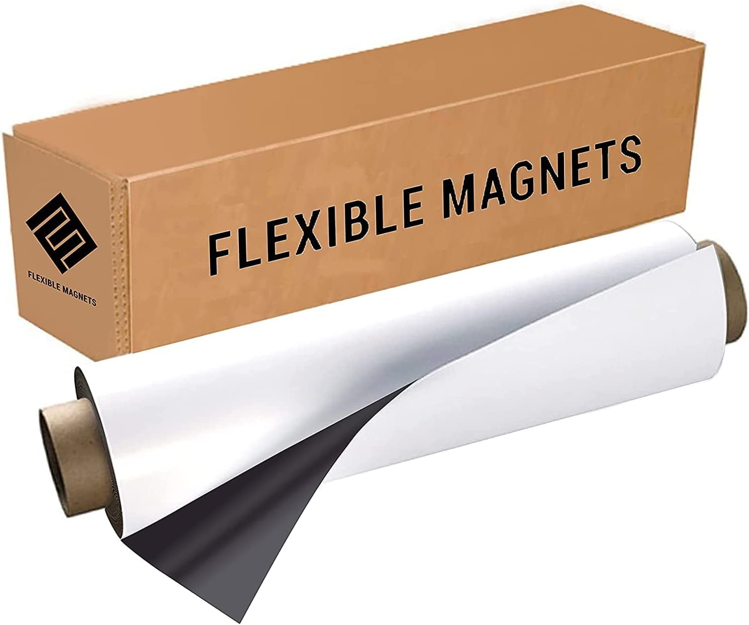 Flexible Vinyl Roll of Magnet Sheets - White, Super Strong & Ideal for ...