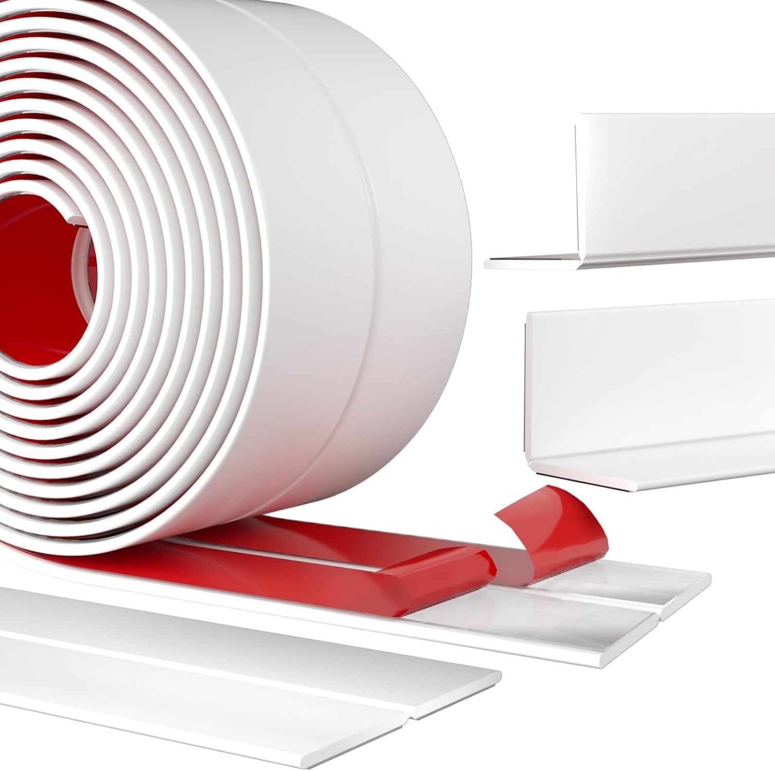 Flexible Wall Corner Protector Moulding Trim, Dingrich Self-Adhesive ...