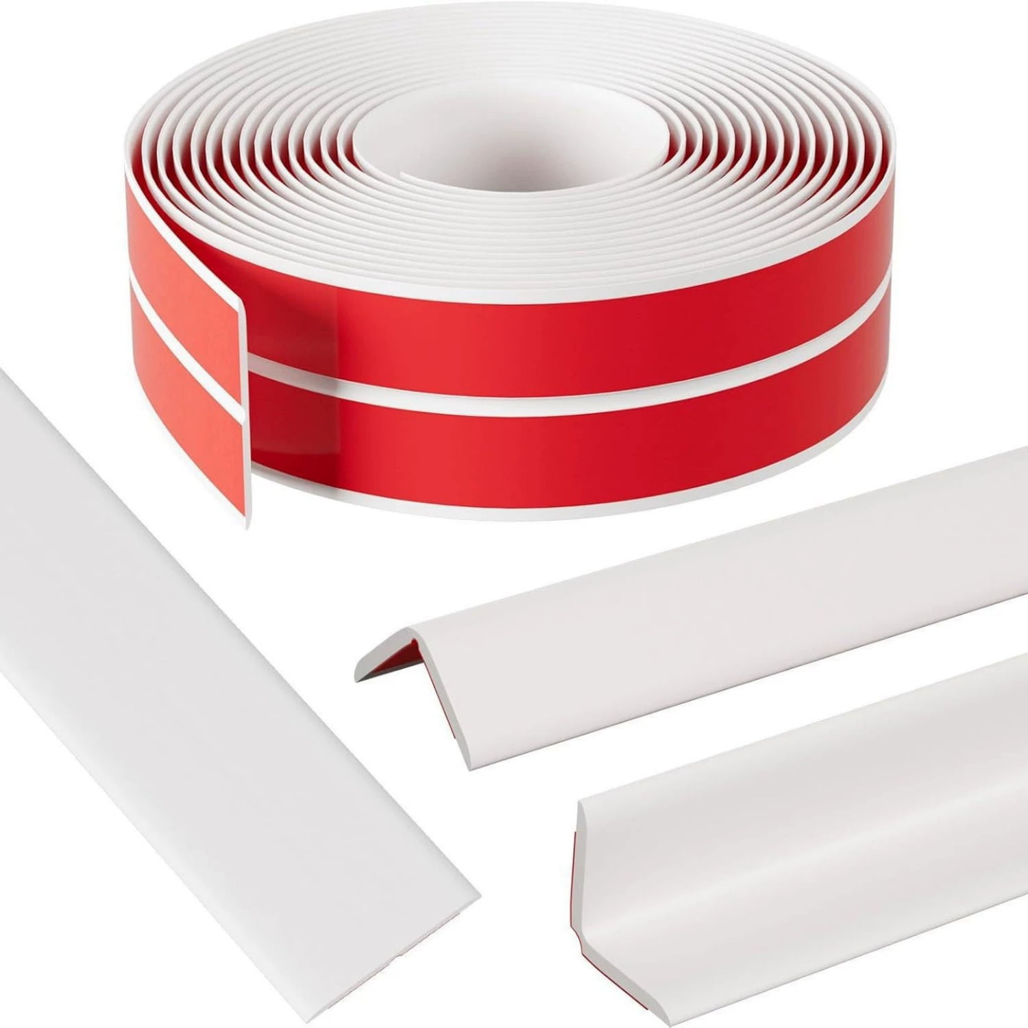 Flexible Wall Corner Protector Moulding Trim, Dingrich Self-Adhesive ...