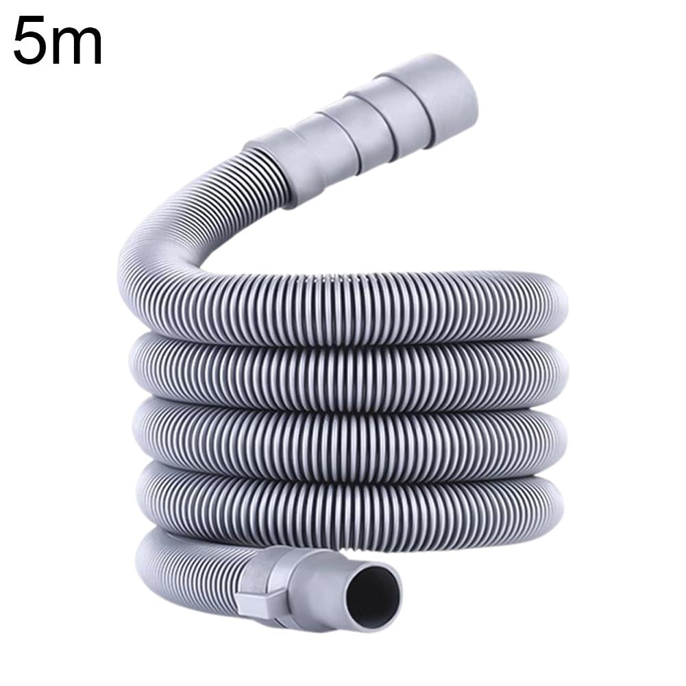 Flexible Washing Machine Drain Hose Extension Kit with Clip: Residue ...