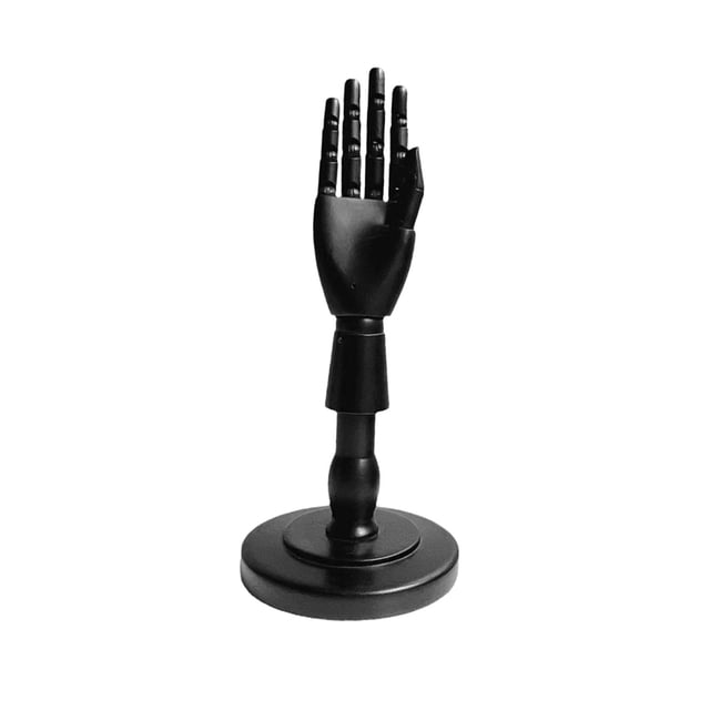 Flexible Wood Hand Model Manikin Hand Figure for Art Drawing Jewelry ...
