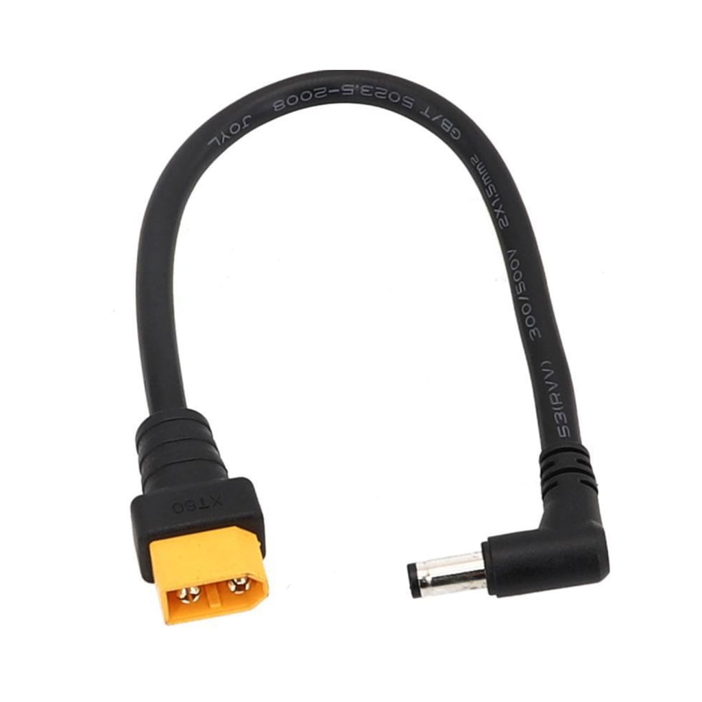 Flexible XT60 To DC5525 Adapter Cable With Strong PVC Insulation for ...