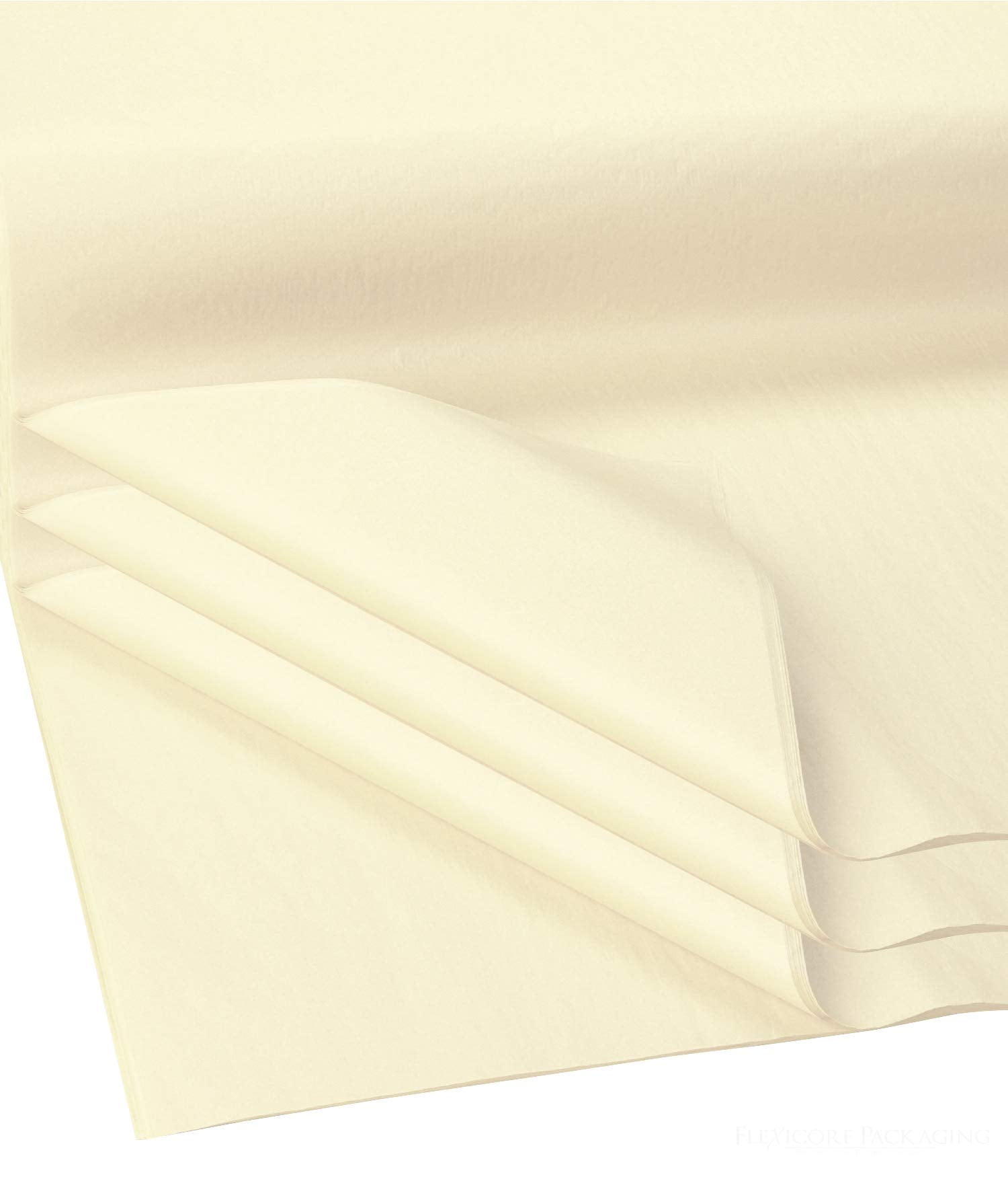 Flexicore Packaging Ivory Gift MFF30 Wrap Tissue Paper Size: 15 Inch X ...