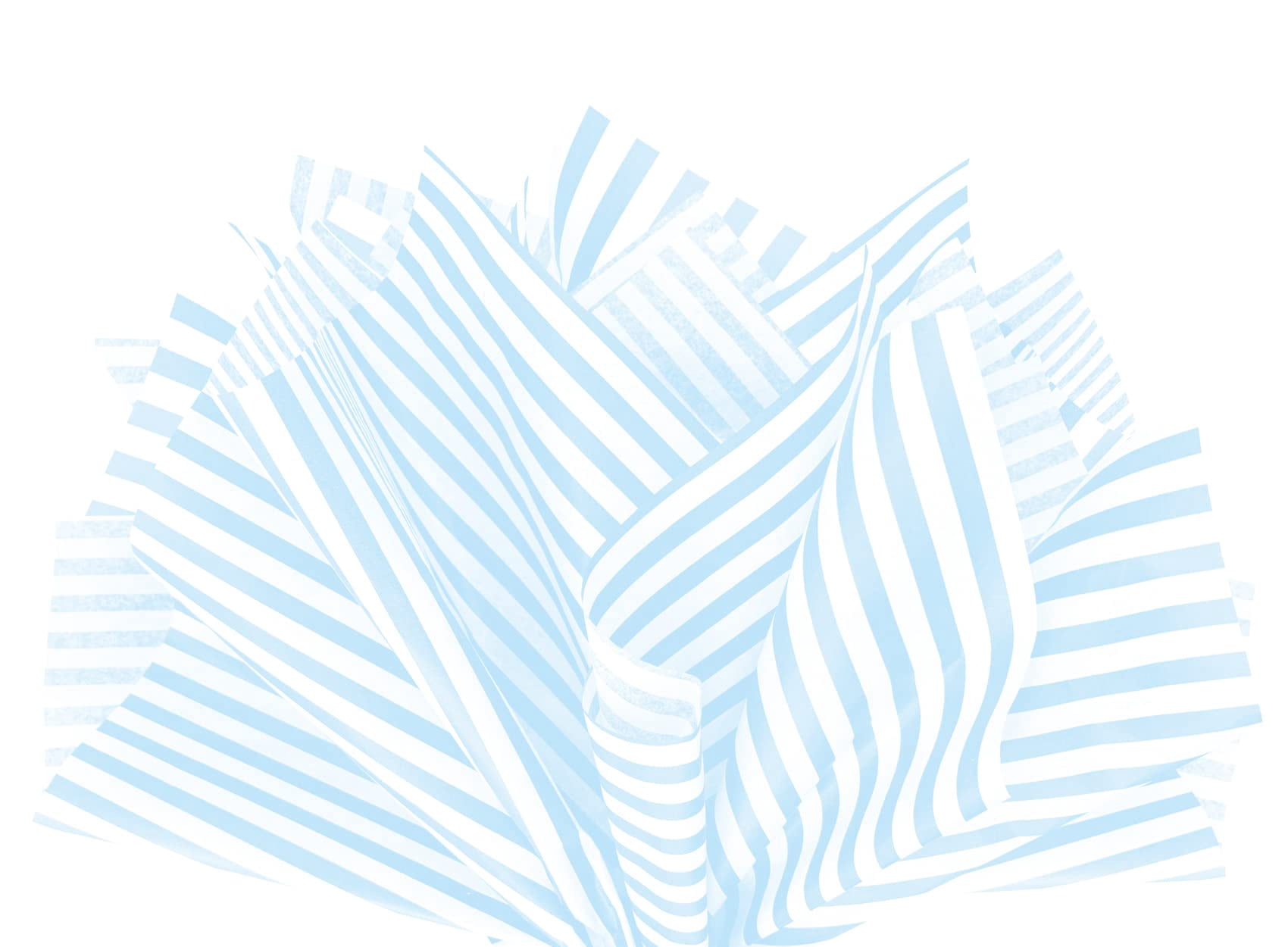 Flexicore Packaging Light Blue ESF27 Pin Stripe Print Gift Wrap Tissue ...