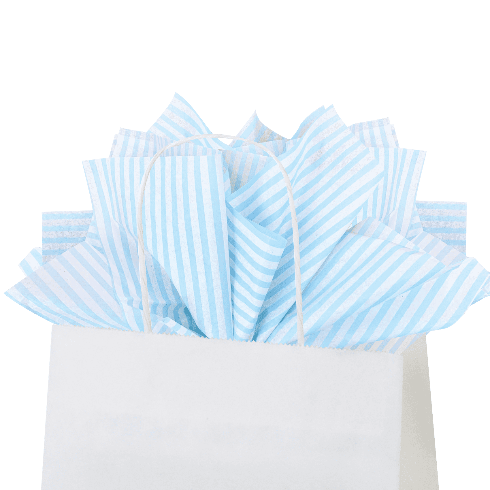 Flexicore Packaging Light Blue Pin Stripe Gift Wrap Tissue, (100 Sheets ...