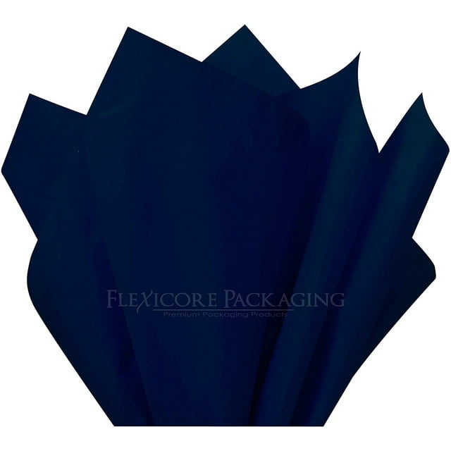 Flexicore Packaging Navy Blue Gift Wrap Tissue, (100 Rolls) - Walmart.com