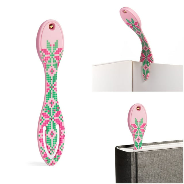 Thinking Gifts 2-in-1 LED Reading Light | Clip-on Bookmark & Book Light ...