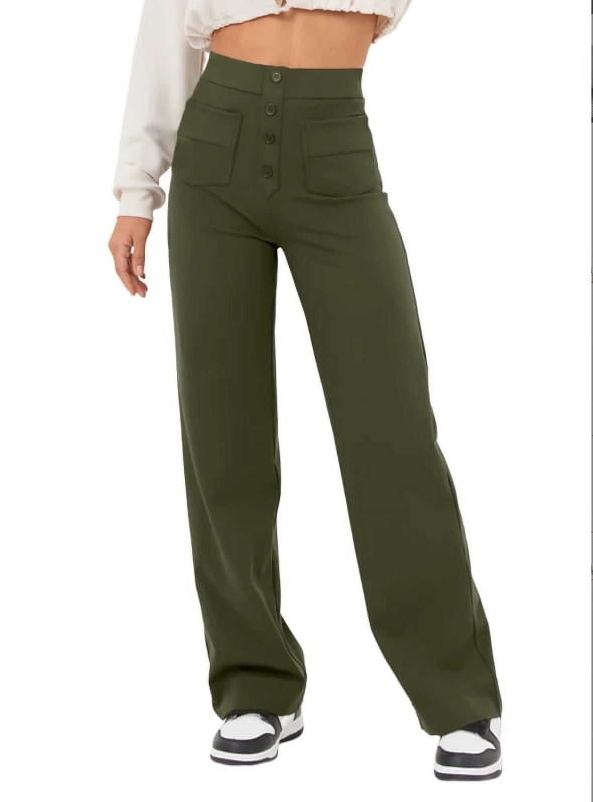 Flexipants Petite,Flexipants - Women's Casual High Waist Stretch Pants ...