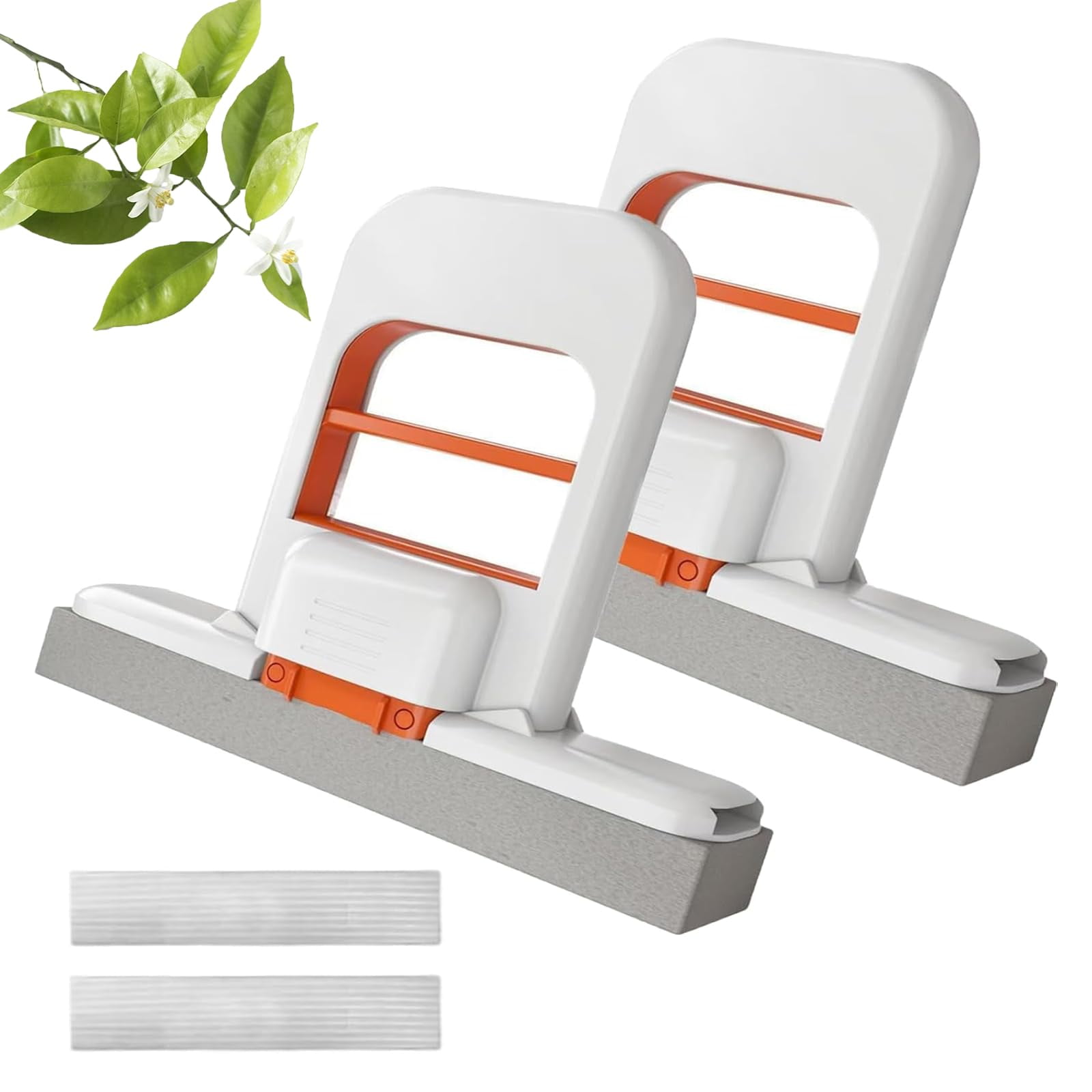 Flexiscrub Mini Mop Self-Wringing & Portable, Mini Foldable Desktop Mop ...