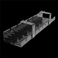 Flexispot CMP502-W 19.7 x 4.7 x 3.5 in. Cable Management Tray, Black ...