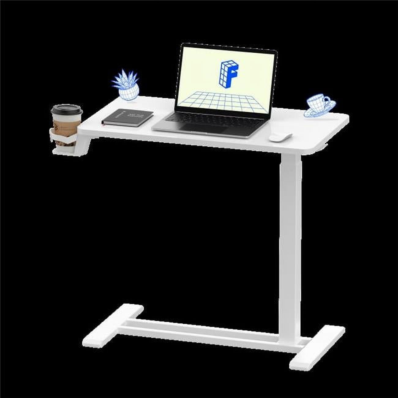 Flexispot H7W-2816 28 x 16 in. Height Adjustable Overbed Side Table ...