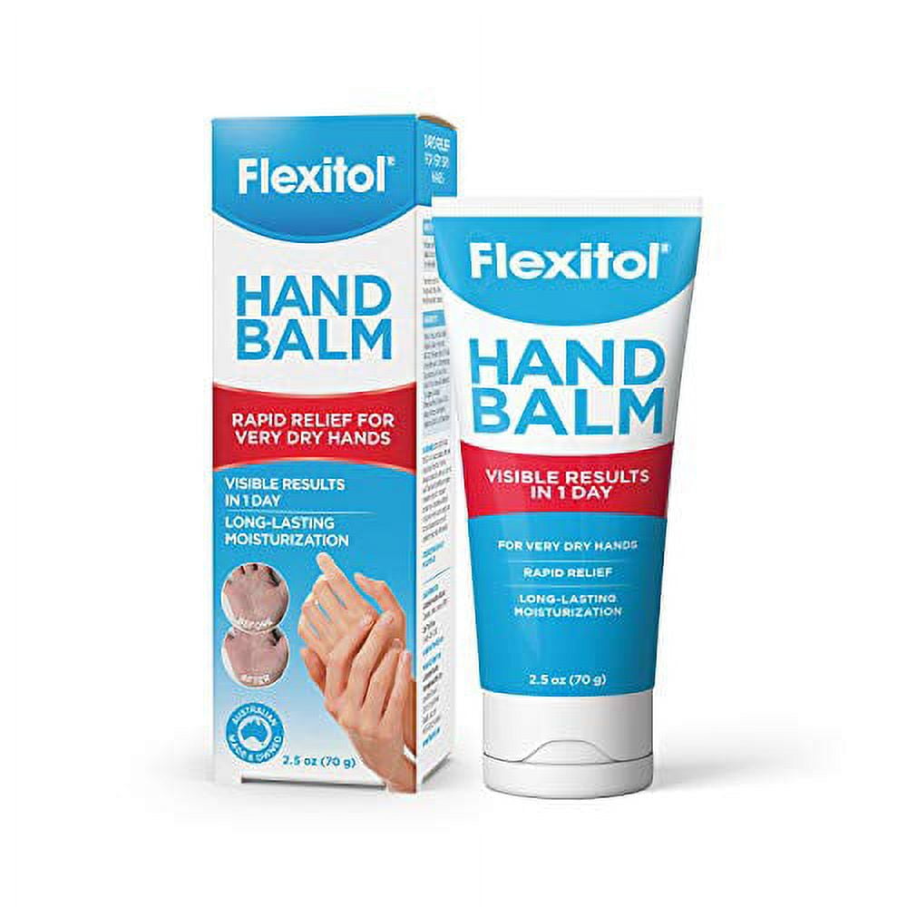 Flexitol Hand Balm, Rich Moisturizing Hand Cream, 2.5 Ounce Tube ...