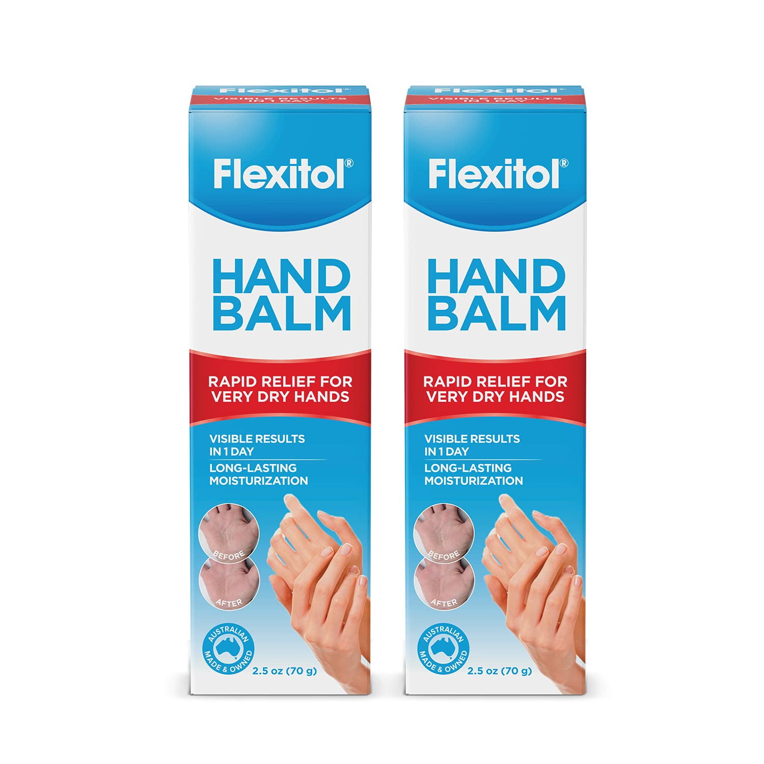 Flexitol Hand Balm, Rich Moisturizing Hand Cream for Fast Relief (Pack ...