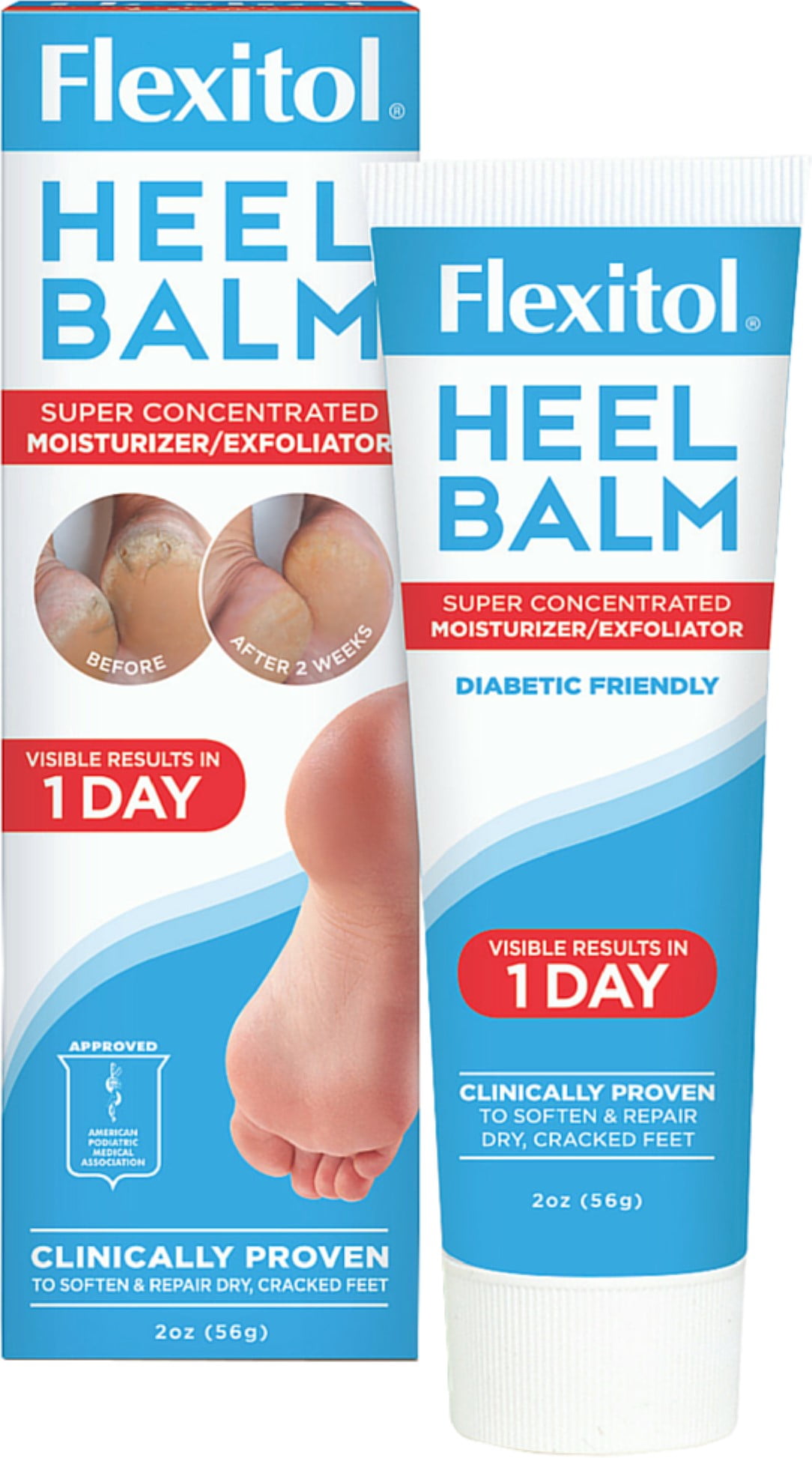 Flexitol Heel Balm 2 oz (Pack of 3) - Walmart.com