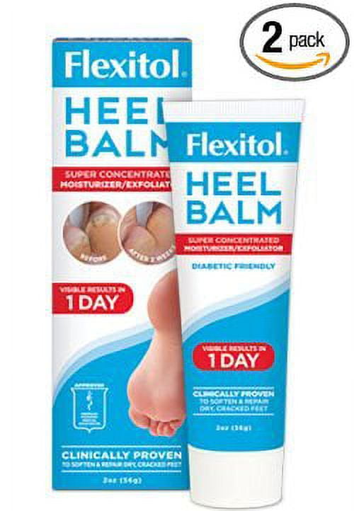 Flexitol Heel Balm 4 oz (Pack of 2) - Walmart.com