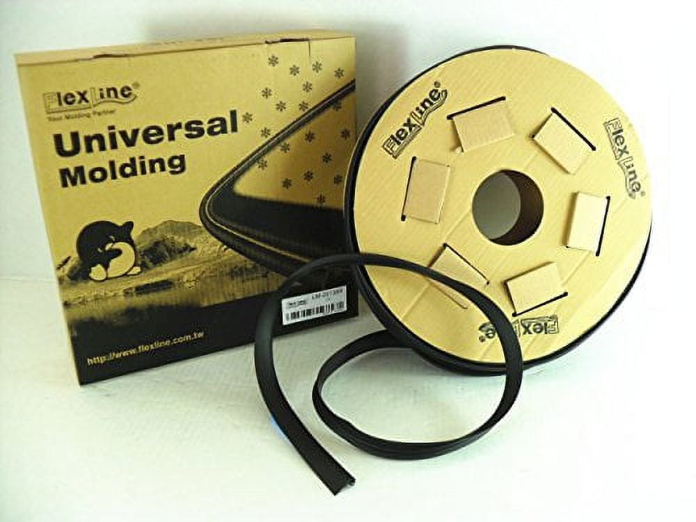 Flexline Windshield Auto Glass Universal Molding Flexible Trim Rubber ...
