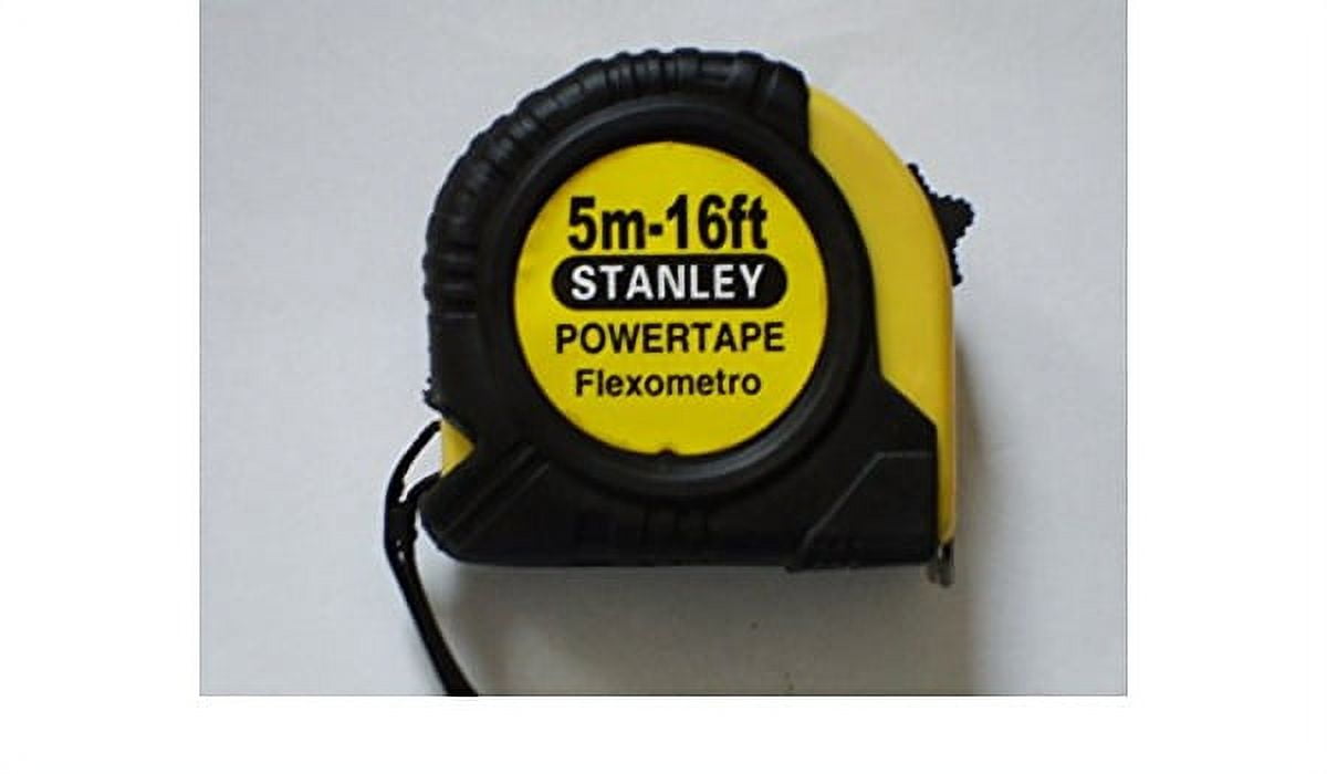 Stanley Power Tape Measure Flexometro 5m-16ft Stander - Walmart.com