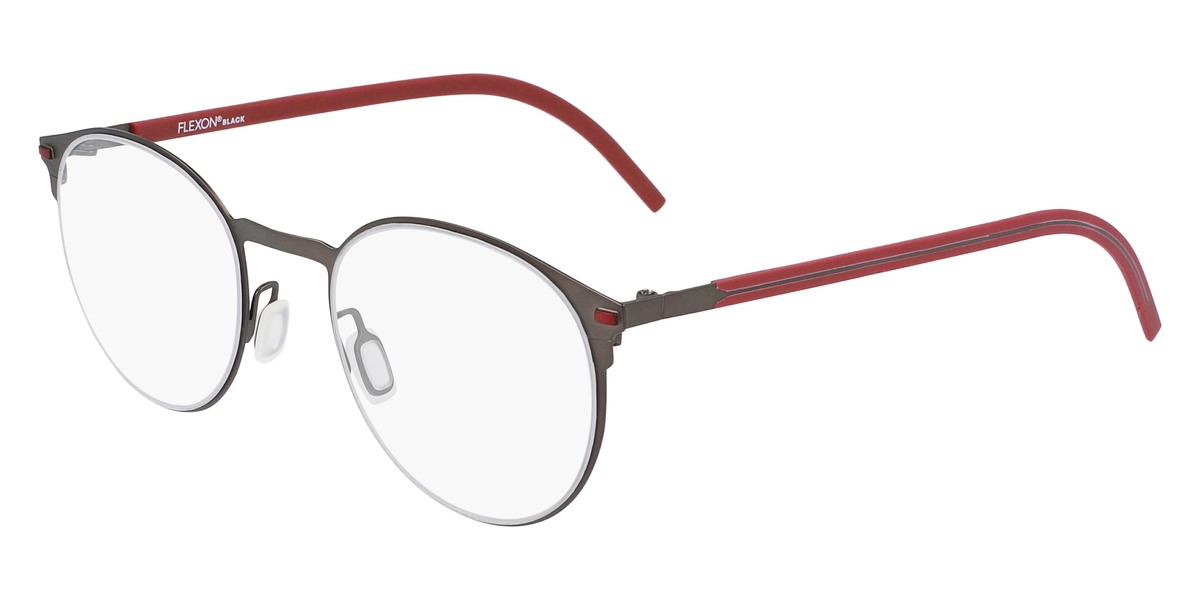 Flexon B2075 Full Rim Round Graphite Eyeglasses - Walmart.com