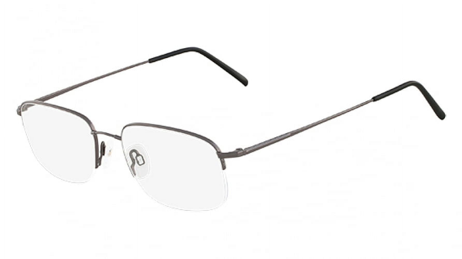 Flexon FLEXON 606 Eyeglasses 035 Gunmetal - Walmart.com